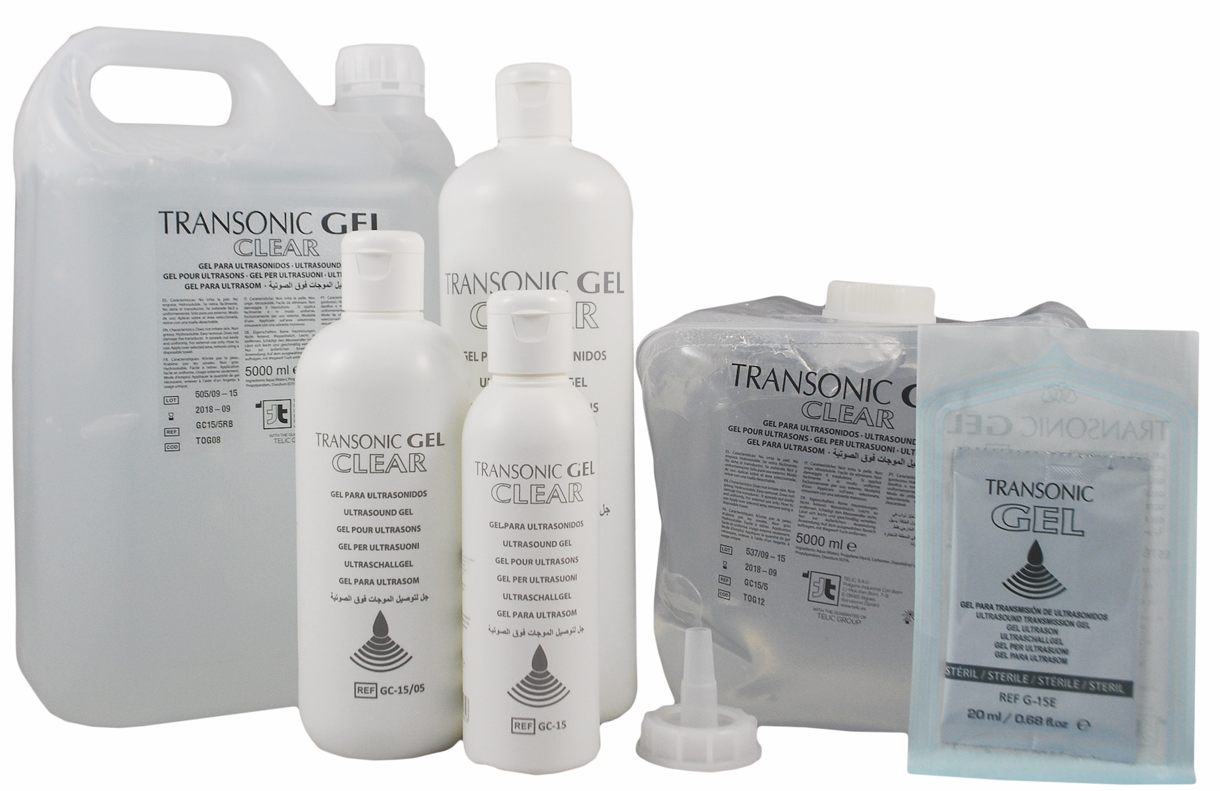 Transonic Ultrasound & ECG Gel - Surgical Holdings