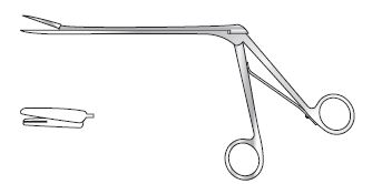 Olivecrona clip applying forceps, for applying Cushing-Mckenzie clips
