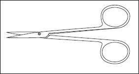 KILNER DRESSING SCISSORS FINE PATTERN