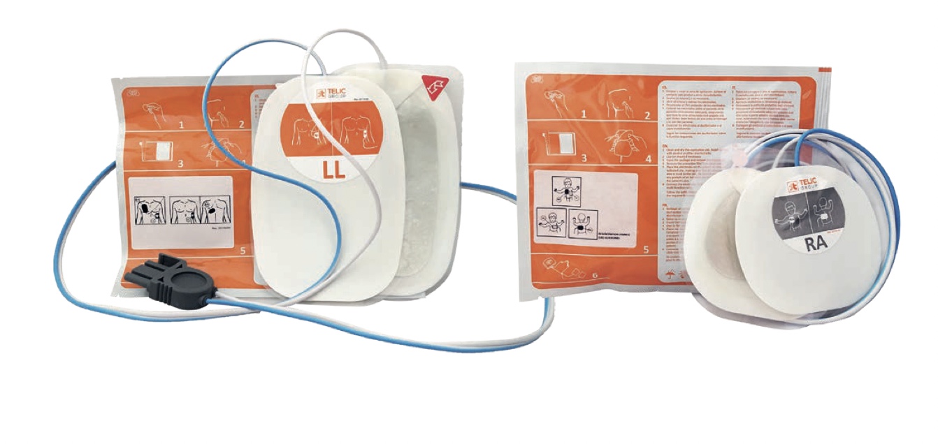 Defibrillation Electrodes with Cable - Surgical Holdings