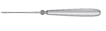REVERDIN SUTURE NEEDwith automatic eye, 203mm long